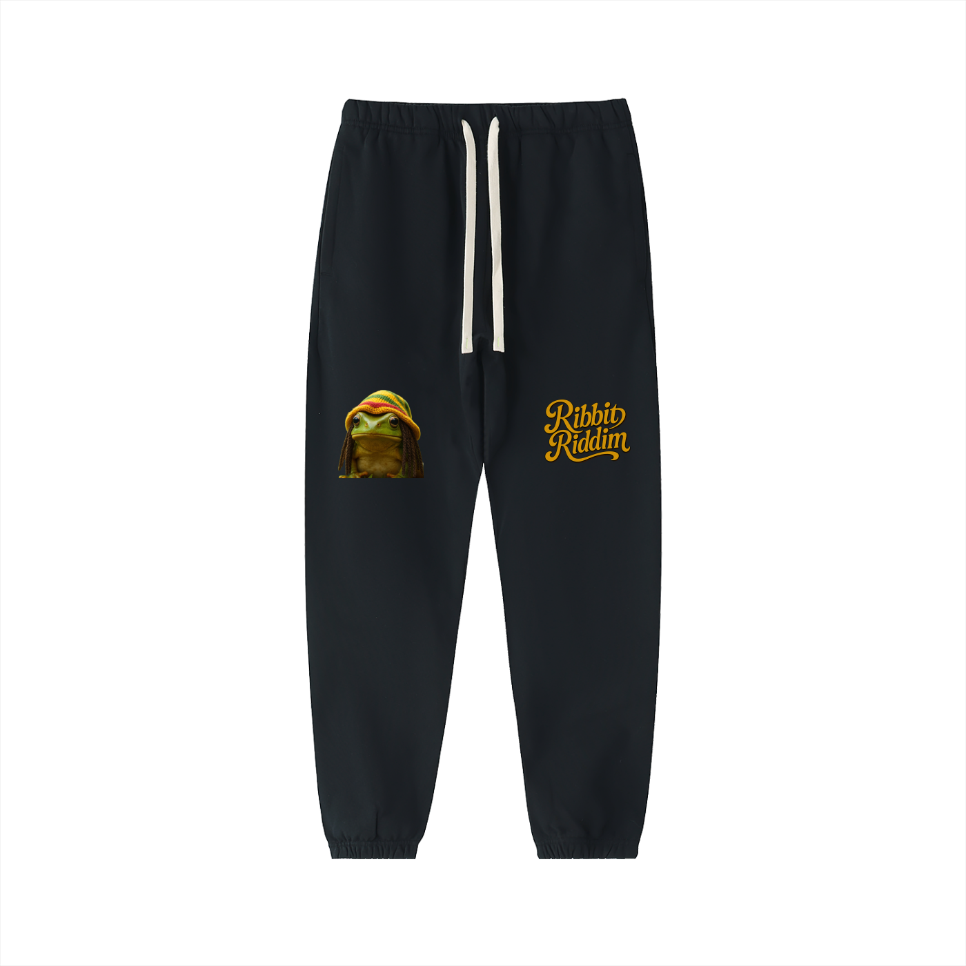 Ribbit Riddim Heavyweight Cotton Sweatpants – RibbitRiddim.com